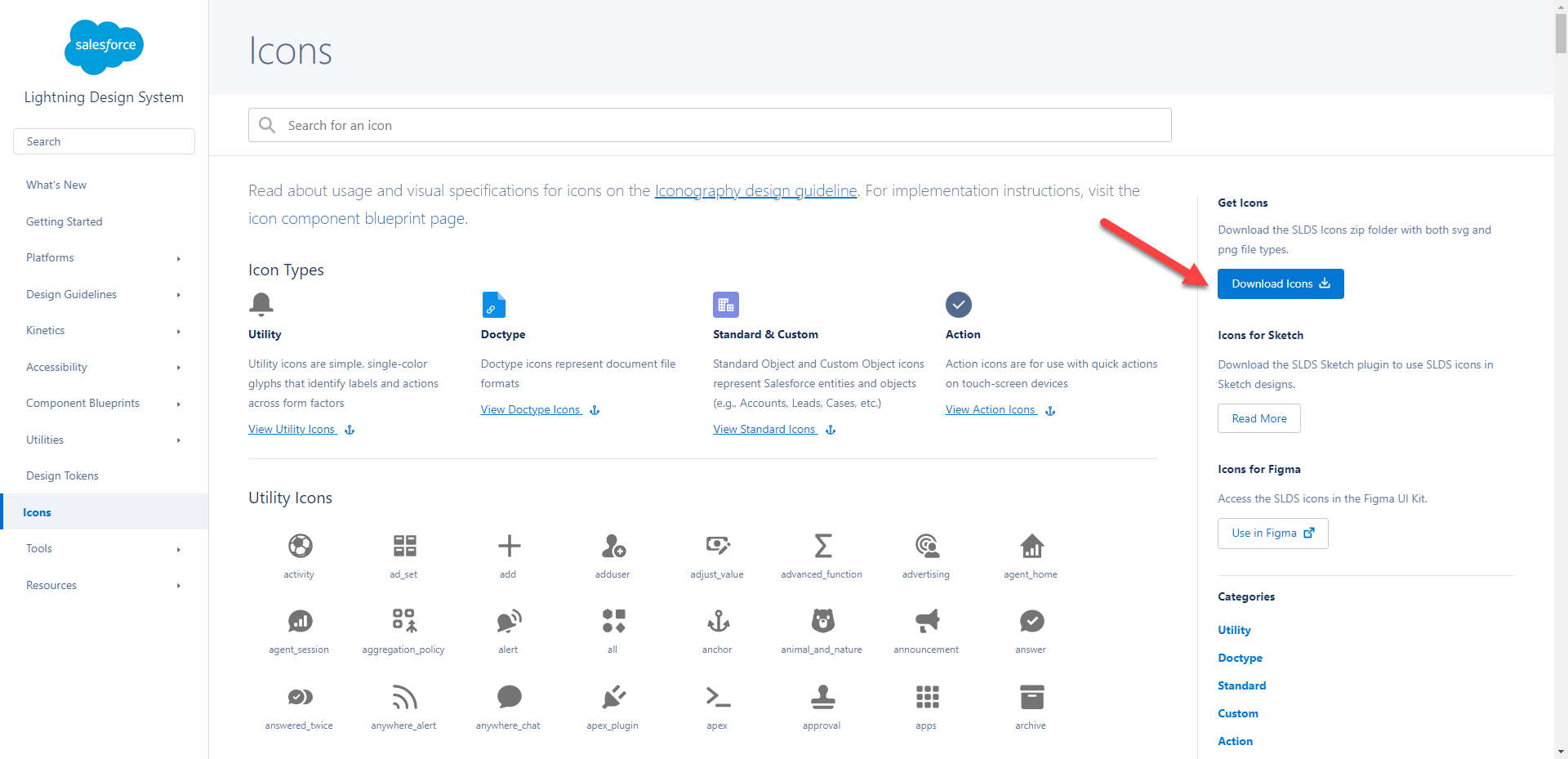 Use the Lightning Design System Icons in your Lucid Chart Diagrams ...